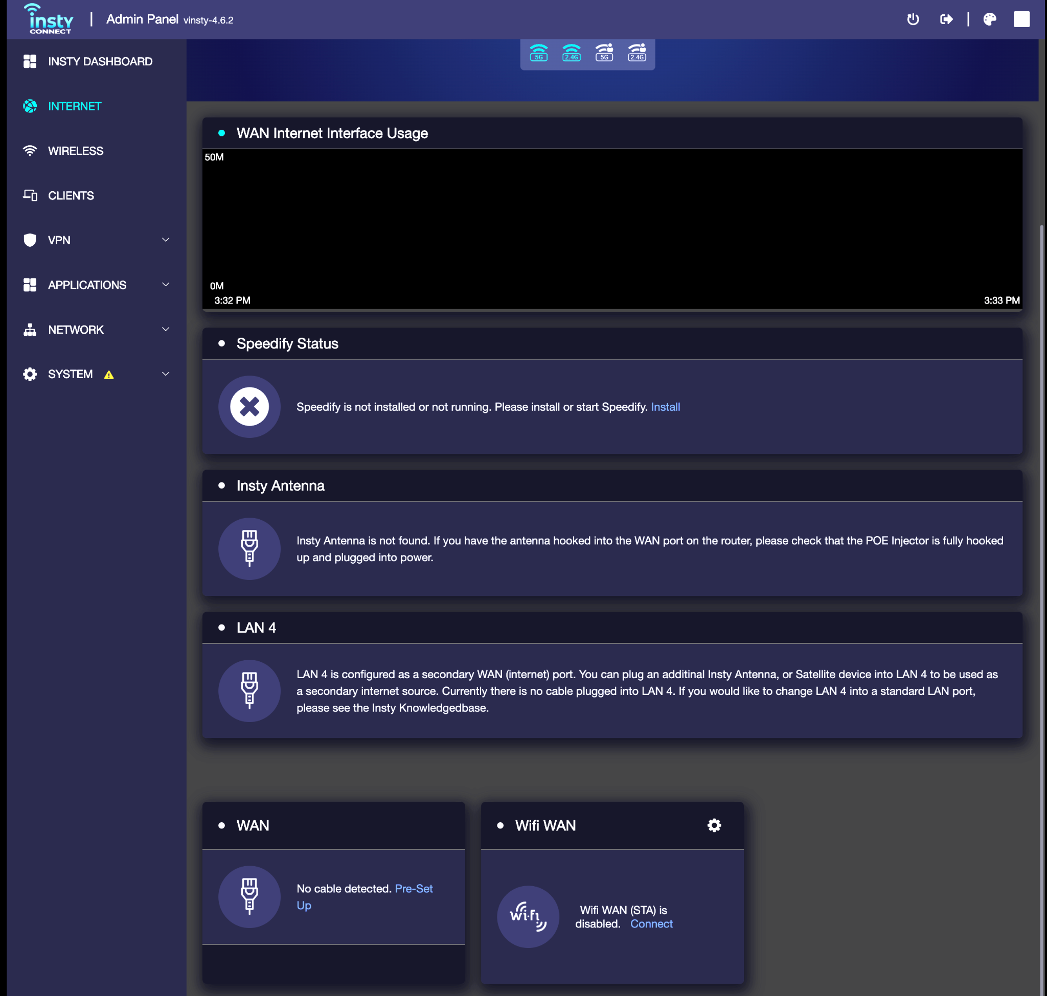 GEN 2 Router Management